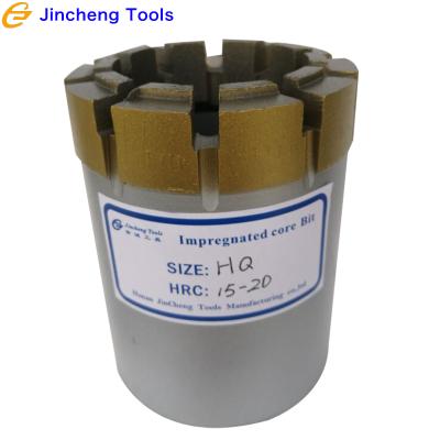 China High Quality Vacuum Brazed Diamond Core Drill Bit HQ for sale