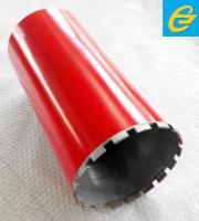 China 51mm Thin Wall diamond core Drill Bit for Concrete with 450mm pipe length for sale