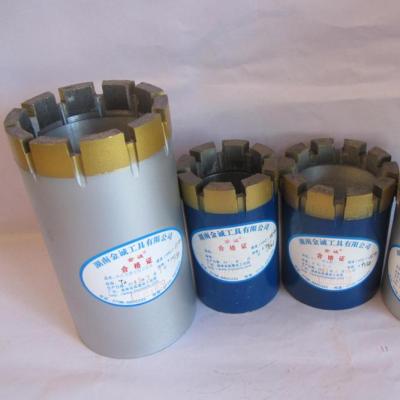China Impregnated Diamond Core Rock Drill Bit for Water Well Drilling for sale