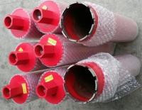 China High Frequency Welding Thin Wall Diamond Core Drill Bits for sale