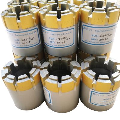 China ,NQ, Impregnated Diamond Core Drill Bit for Water Well Drilling for sale