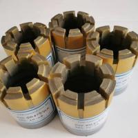 China NQ Vacuum Brazed Impregnated Diamond Core Drill Bit for sale