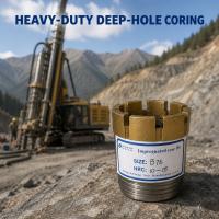 China NQ Impregnated Diamond Core Drill Bit High Recovery Rate for Mineral Exploration Hard Rock Drilling for sale