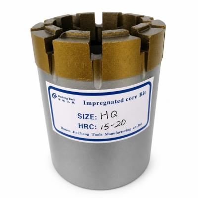 China Wholesale NQ Diamond Core Drill Bits Impregnated Wireline Series Factory Direct for Mining Drilling for sale