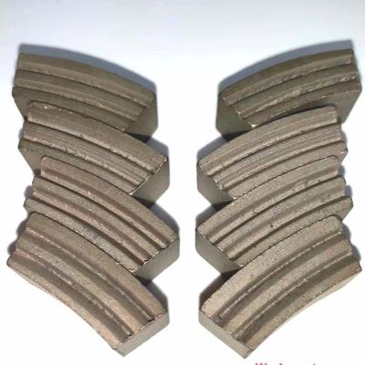 China Hard Stone Sandwich Cutting Diamond Segment for sale