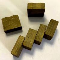 China Hard Stone Sandwich Cutting Diamond Segment for sale