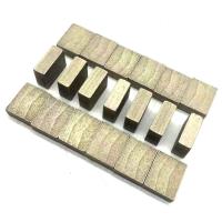 China Hard Stone Sandwich Cutting Diamond Segment for sale