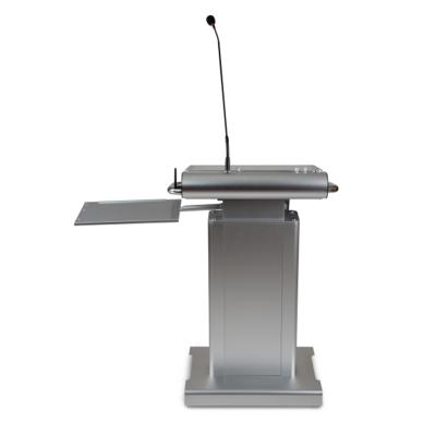 China Wireless Microphone Lectern Smart Integrated Digital Podium With 23.8