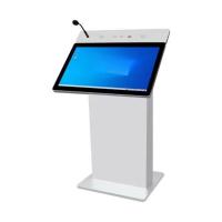China 350nits Interactive Digital Podium Smart Educational Equipment FCC RoHs Certification for sale