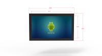 China Smart Wall Mounted Digital Display Vertical Advertising Digital Signage Touch Screen for sale
