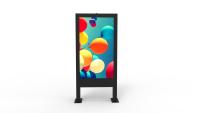 China Smart Outdoor LCD Digital Signage with 4K Resolution 2500nits Brightness and 178° Viewing Angle Commercial Display Touch Screen Kiosk for sale