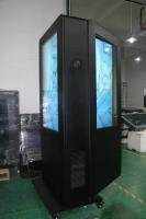 China 55 65 Inch Outdoor Totem Signage 4K Double Sided Digital Signage Advertising Display with 2500Cd/m² Brightness for sale