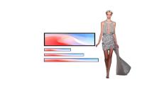 China Premium Stretched Bar LCD Display Screen Ultra Shelf Edge Display for sale