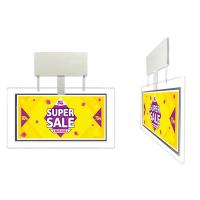 China Double Sided Digital Signage 43 Inch Touch Screen LCD Advertising Display for sale