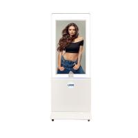 China 43 Inches Hanging Indoor LCD Digital Signage Double Sided Window Advertising Display for sale