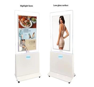 China Floor Standing LCD Advertising Kiosk Remote Update Android Vertical Totem Digital Signage for sale