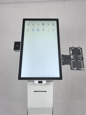 China 21.5 23.6 27 32 Inch Touch Screen Ordering Kiosk with Quad-core Cortex-A17 and 350 Cd/m² Brightness for Restaurant Self Service for sale