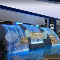 China IP45 Waterproof Flexible LED Film Screen Custom Size 85% High Transparency for Indoor/Outdoor Advertising for sale
