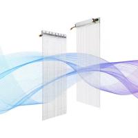 China Durable Glass Curtain Wall Transparent LED Screen IP43 Waterproof 5000nits Brightness 80% Light Transmittance Easy Installation for sale