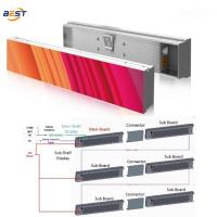 China Waterproof GOB Ultra-Thin Shelf LED Display 21mm Thickness P1.2-P1.8 Pixel Pitch 500CD Brightness for sale
