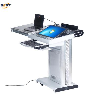 China Smart Podium with Multi Points Foil Touch 350 Cd/m² Brightness and 8GB RAM for Enhanced Presentations for sale