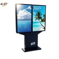 China 65 Inch Industrial Monitor with 4K Resolution 50000 Hours Lifespan and Active Cooling System for sale