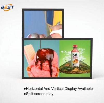 China Outdoor IP66 Waterproof Digital Signage with 5000nit Brightness and Aviation Grade Aluminum Alloy for sale