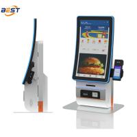 China Wall-mounted Self-service Ordering Kiosk with POS System for Bar Restaurant Retail Android for sale