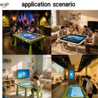 China 32/42/55 Inch Android Multi-Touch Restaurant Touch Screen Table for Food Ordering Maximum Resolution 3840X2160 for sale