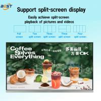 China Commercial Digital Tabletop Menu Displays 23.8inch/21.5inch Pixel Pitch Customizable System for sale