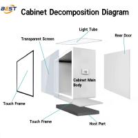 China Interactive Hologram Display Box With AI , Naked Eye 3D Hologram Cube Holocube for sale