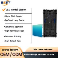 China Mobile Interactive LED Rental Display Advertising Signage Cloud Control Tiled Video Wall for sale