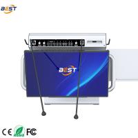 China Electric Powered Multimedia Podium with 150mm Max Lifting Height and Optional 32 Inch Smart Kiosk Screen for sale