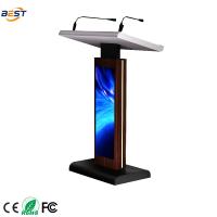 China Audio Video AV Conference Presentation Speaker Speech Wireless Microphone Podium for sale