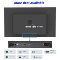 China Waterproof Outdoor TV with Google TV 1500-3000nits Sunlight Readable Screen for sale