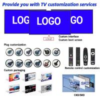 China Waterproof Outdoor TV with Google TV 1500-3000nits Sunlight Readable Screen for sale