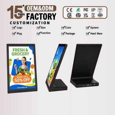 China L-Type Desktop Digital Advertising Display with 10.1