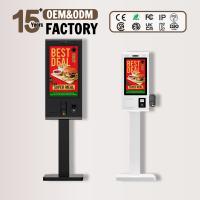 China 21.5 To 32 Inch Display Size Self Order Kiosk Including 10 Points PCAP Touch Screen And Touchscreen Interface Technology for sale
