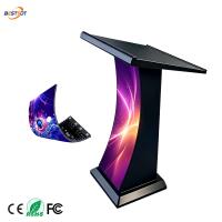 China High Brightness 450-650nit GOB Curved LED Lectern Display 3840Hz 12-16Bit Grayscale Wireless Smart Control for sale