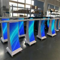 China GOB Full Protection LED Podium Screen Curved Flexible Panel Plug Play Wireless Async Novastar Conference for sale