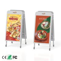 China Outdoor Double Sided Floor Standing Display Screen 65 Inch 2500 Nits IP65 Waterproof Digital Advertising Signage for sale