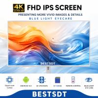 China 32 Inch Android 13 Battery Powered Mobile Smart Screen Touch Digital Signage 4K IPS 8GB 128GB for sale