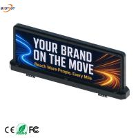 China BESTSDT-OTMP2.5 Double-Sided Taxi Roof LED Advertising Screen 960x320mm P2.5 4G IP65 for sale
