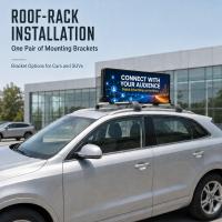 China BESTSDT-OTMP2.5 Double-Sided Taxi Roof LED Advertising Screen 960x320mm P2.5 4G IP65 for sale