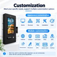 China High Brightness Sunlight Readable Outdoor Ordering Machine 21.5 Inch IP65 Waterproof Wall Mounted for sale