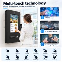 China Android Windows Outdoor Ordering Kiosk Wall Mounted Terminal for Wholesale Restaurant Projects for sale