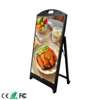 China Outdoor LED Digital Menu Board P2.5 4500nits IP65 Battery for Restaurant Advertising Sign for sale