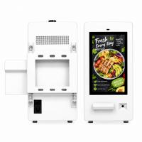China Drive-Thru Self-Service Ordering Payment Kiosk Built-In Printer QR Code Scanner for sale