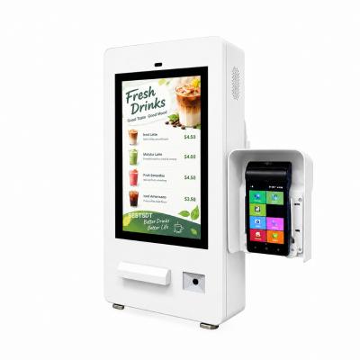 China Self-Service Ordering Kiosk Android Windows Dual System Outdoor Payment Terminal for sale