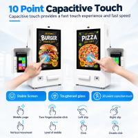 China IP65 Outdoor Self-Service Ordering Payment Kiosk 10-Point Capacitive Touch Android Windows for sale